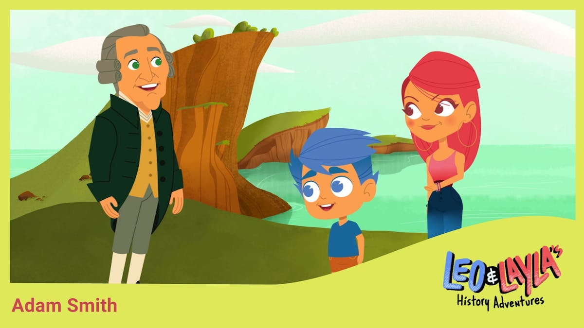 Leo & Layla's History Adventures with Adam Smith