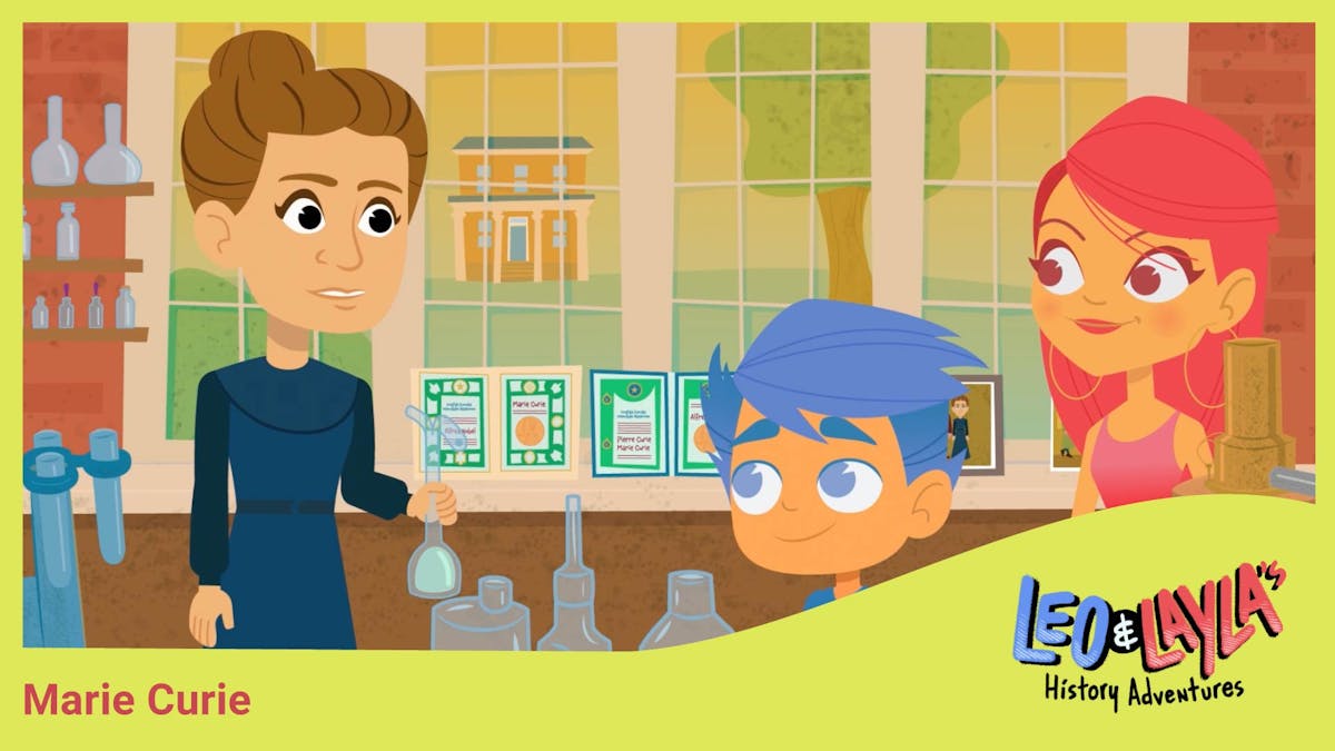 Leo & Layla's History Adventures with Marie Curie