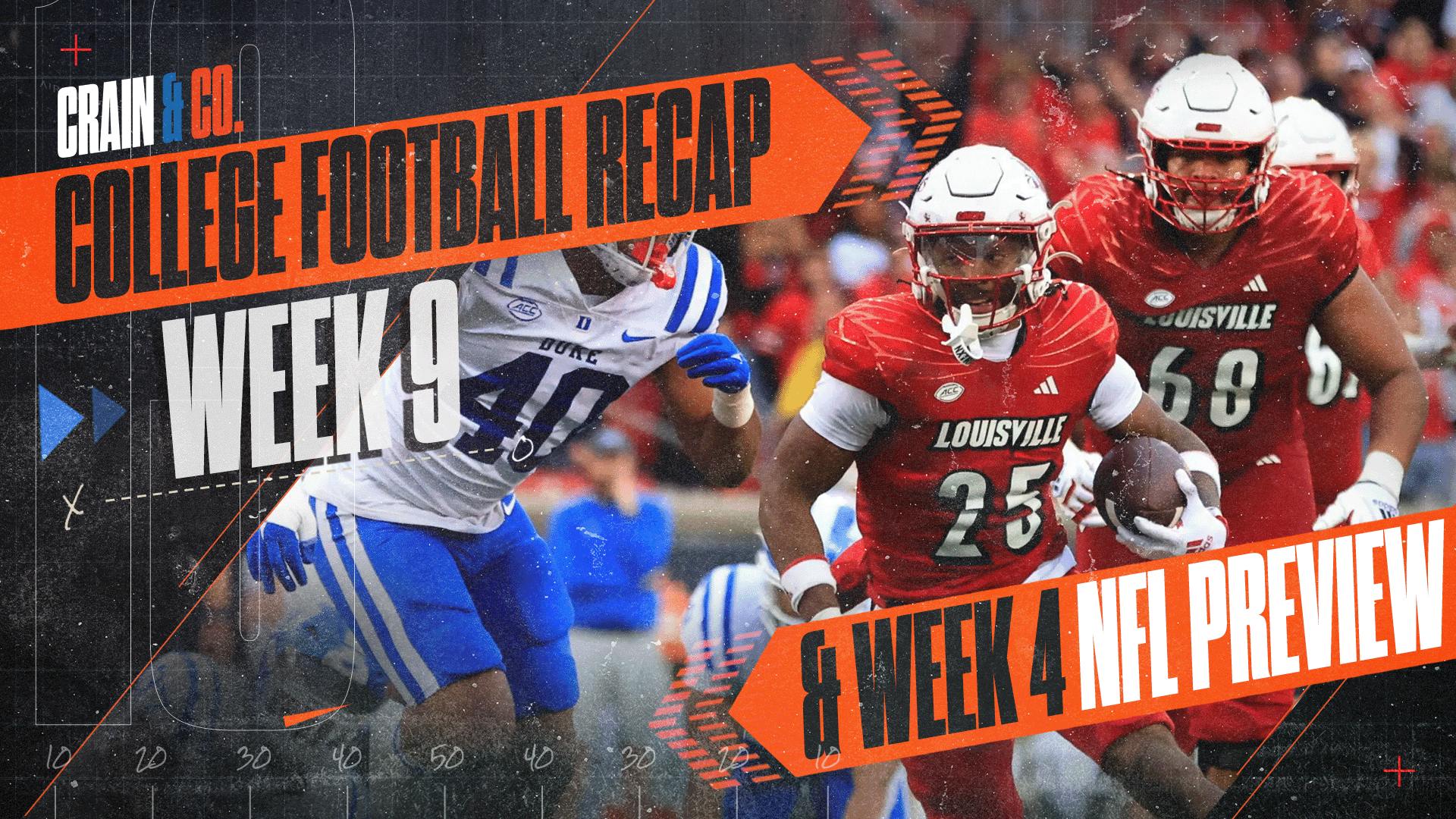 College Football Week 9 Recap & NFL Preview | 2023