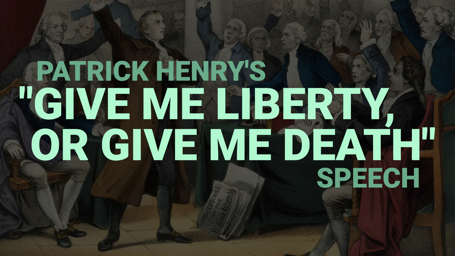 Road to Liberty: Patrick Henry’s Speech That Ignited a Revolution
